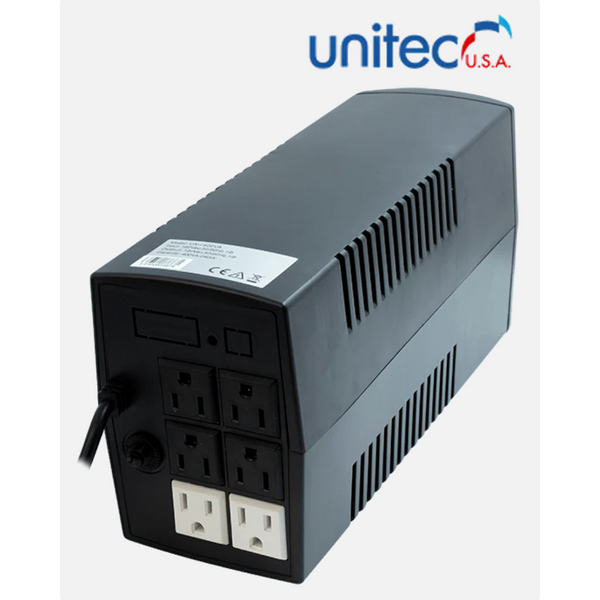UPS Interactiva 650 LED/400VA UNITEC – TiendaDeTecnologia.net