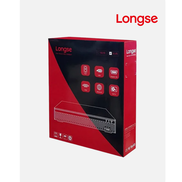 Grabador DVR Longse XVRT3008D Lite – Seguridad Inteligente y Versátil ...